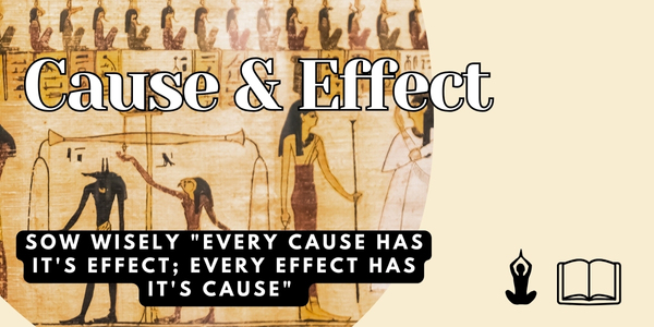 Hermetic Principles #6: Sow Wisely, Reap Abundantly... Cause and Effect